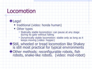 Robotics | PPT | Physics | Science