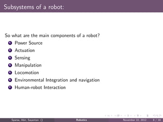 Robotics | PDF