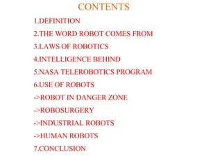 Robotics | PPT
