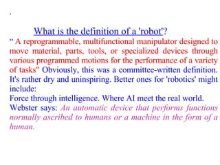 Robotics | PPT
