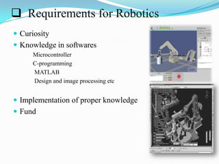 Robotics - unveiling a new era | PPTX
