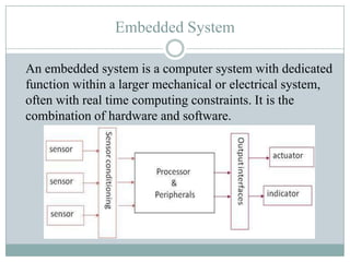 Robotics and Embedded System. | PPT