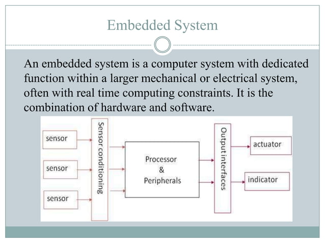 Robotics and Embedded System. | PPT