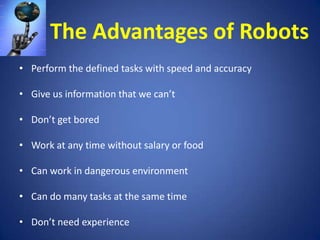 Summary for Robotics | PPT