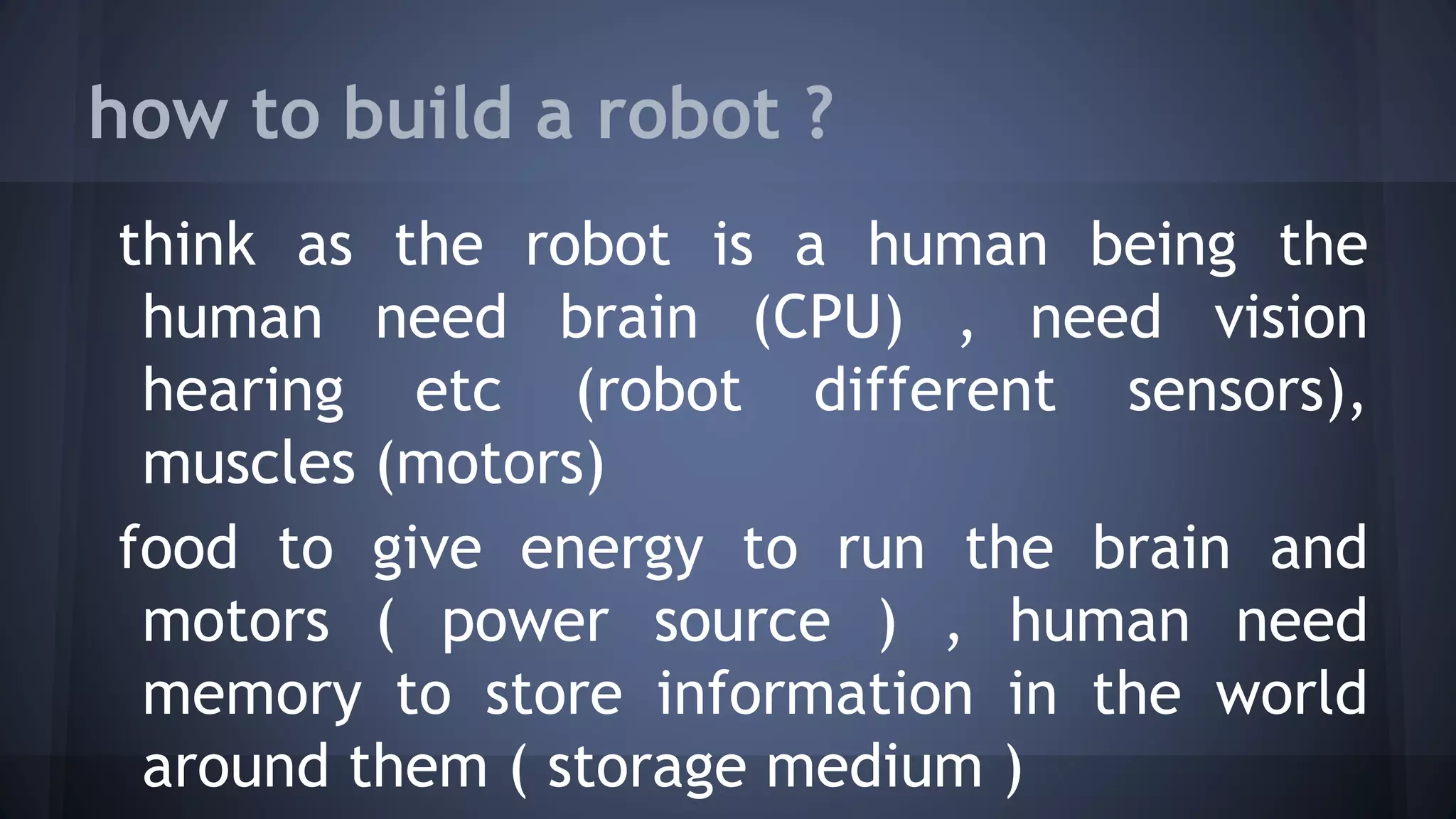 intro to Robotics | PPT