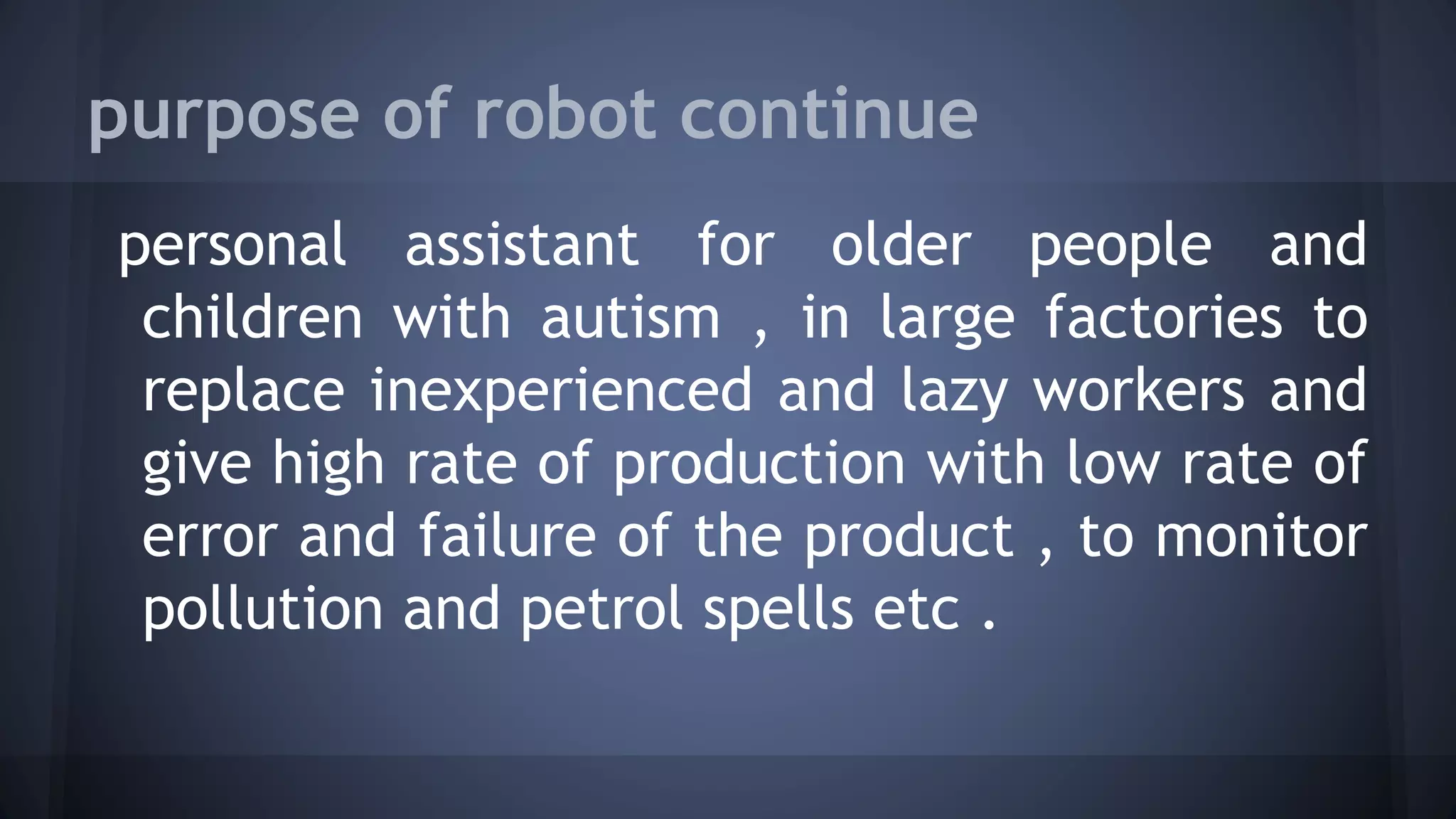 intro to Robotics | PPT