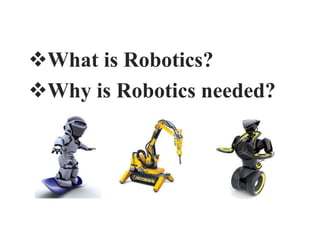 Robots & Robotics | PPTX