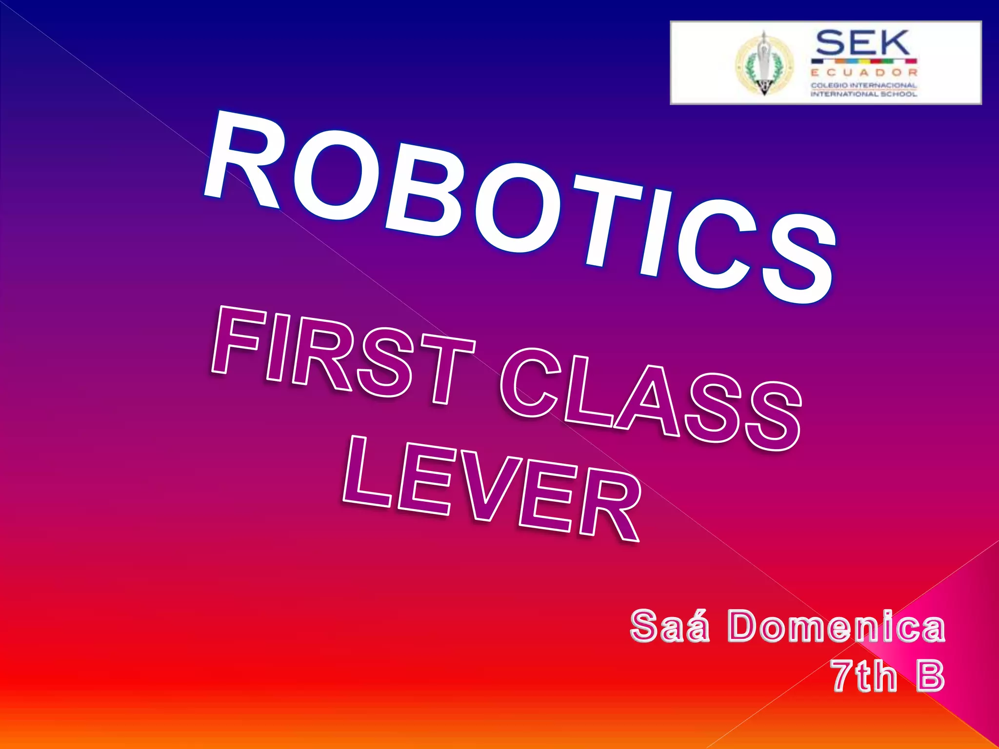 Robotics project | PPTX