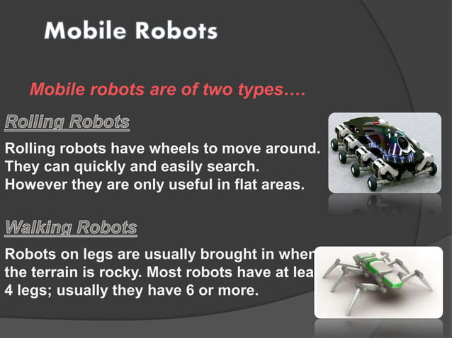 Robotics | PPTX | Robotics | Technology & Computing
