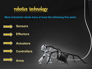 Robotics | PPTX | Robotics | Technology & Computing