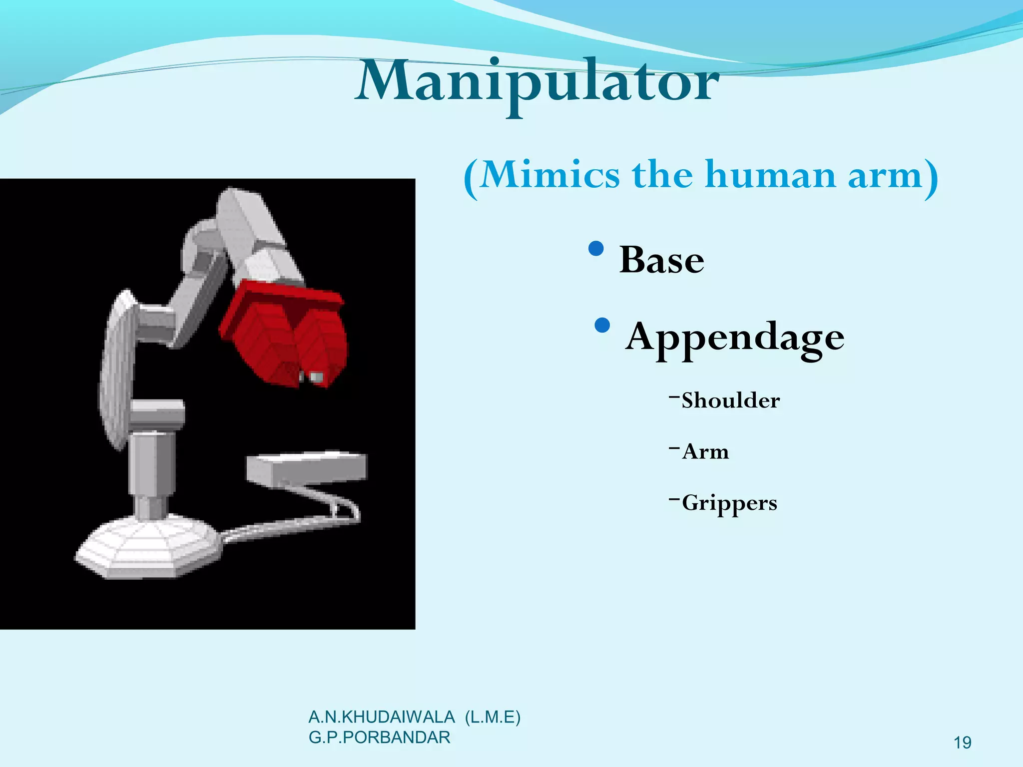 Introduction to Robotics | PPT