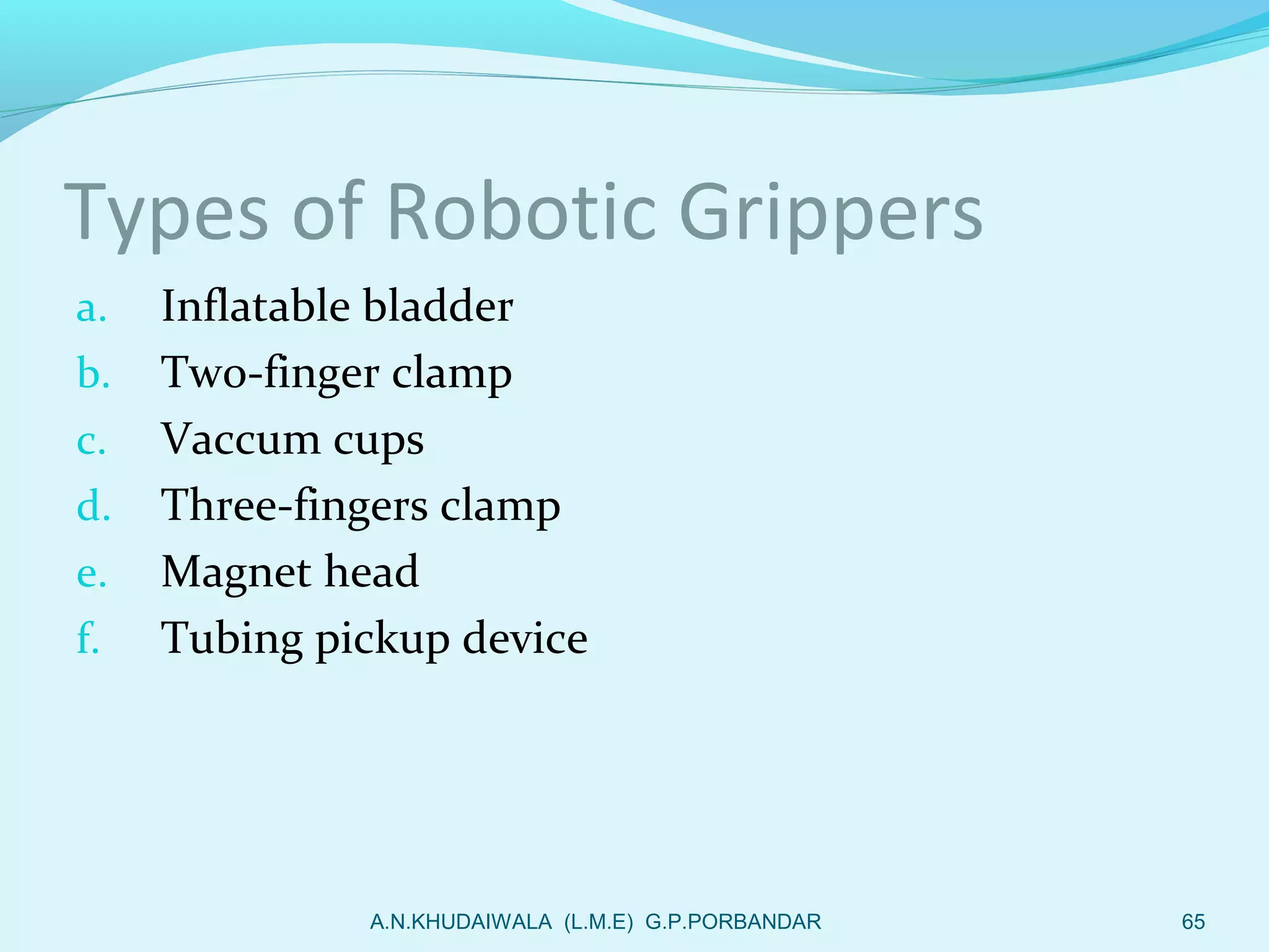 Introduction to Robotics | PPT