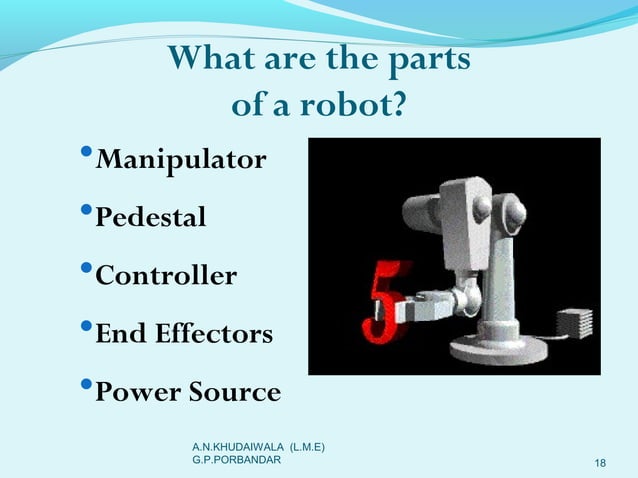 Introduction to Robotics | PPT