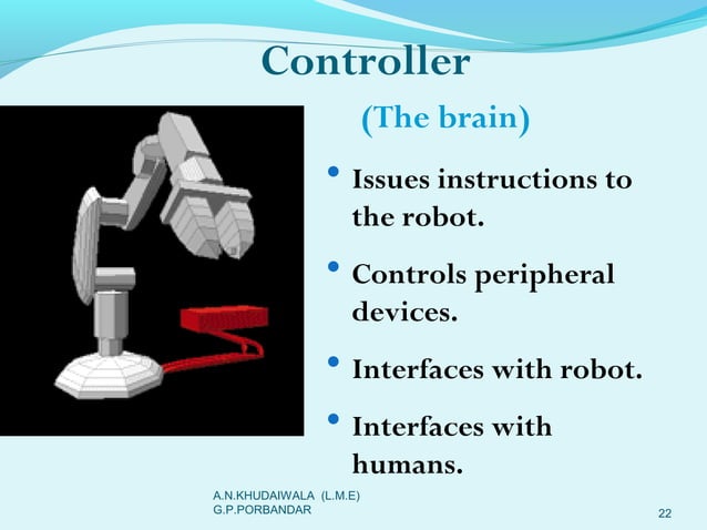 Introduction to Robotics | PPT