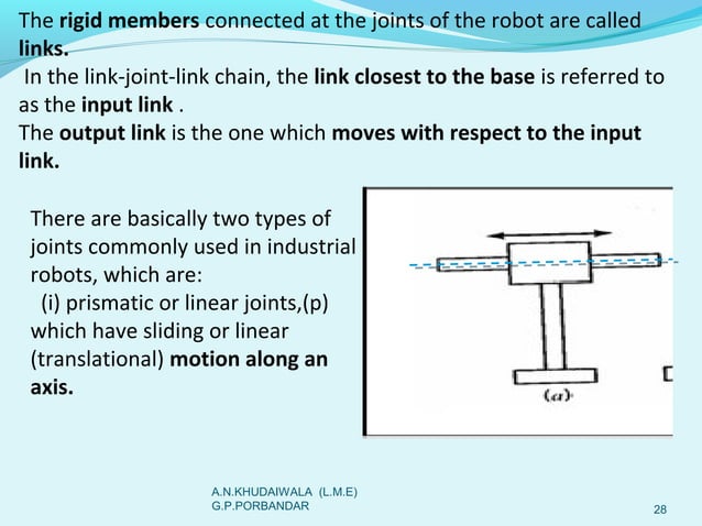 Introduction to Robotics | PPT
