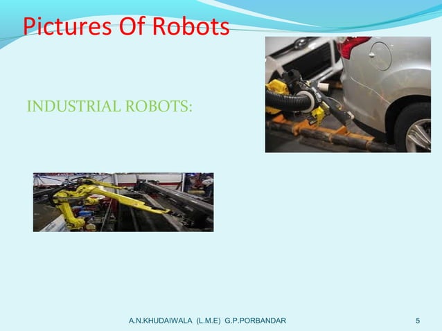 Introduction to Robotics | PPT