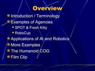 Artificial Intelligence & Robotics | PPT
