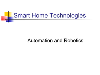 Robotics | PPT