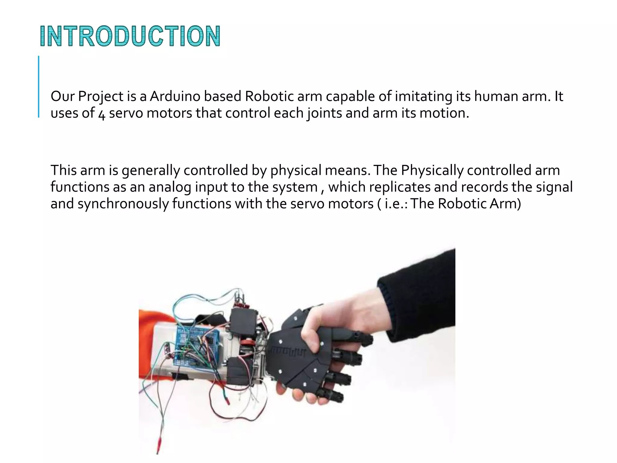 Robotic 6DOF ARM | PPTX