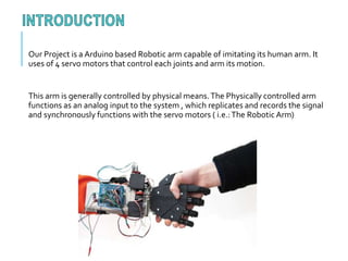 Robotic 6DOF ARM | PPTX