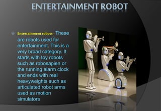 Robotics | PPTX | Robotics | Technology & Computing
