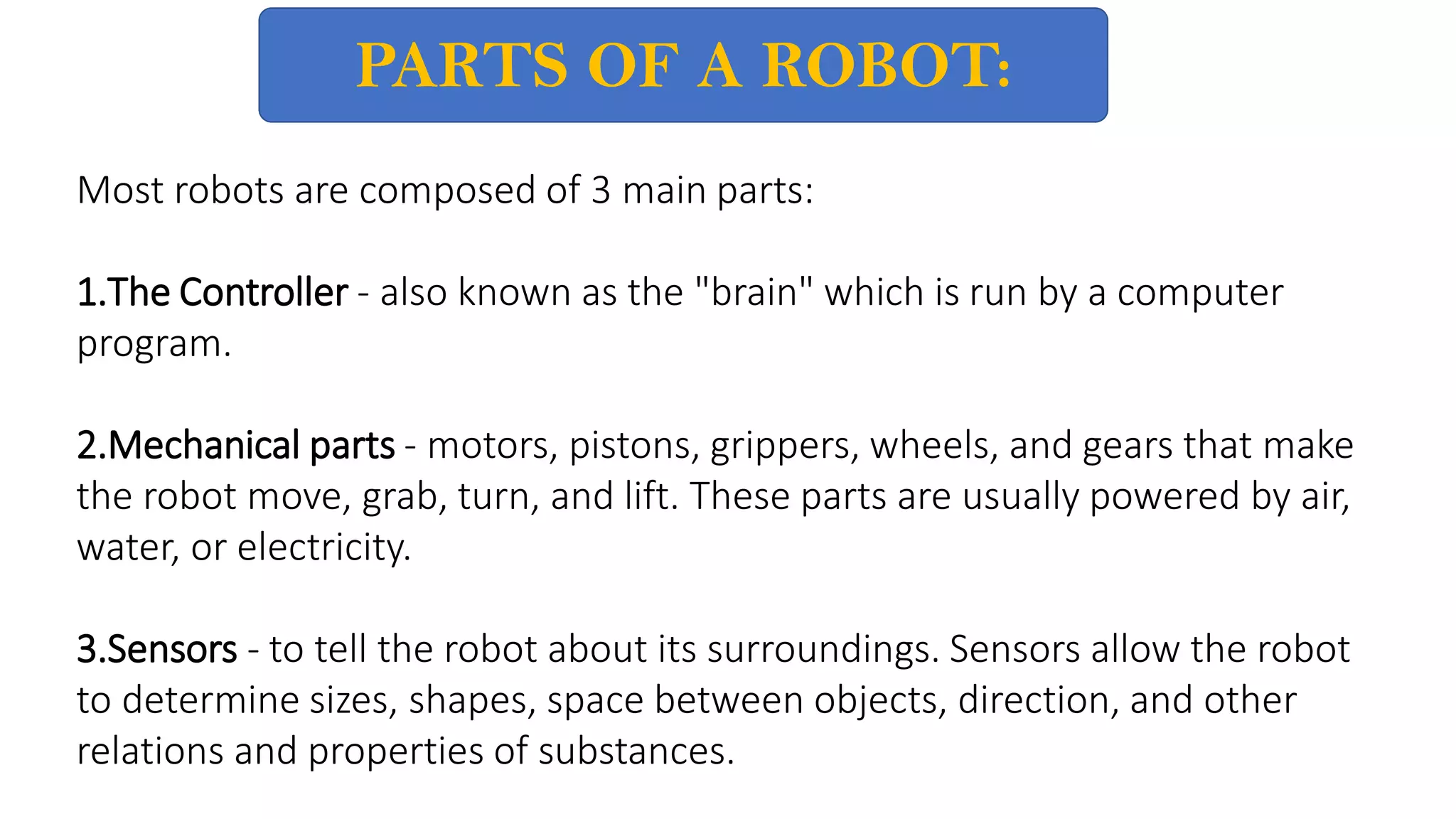 Introduction about robotics | PDF