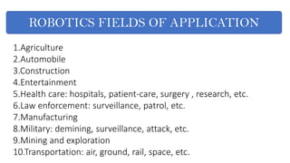 Introduction about robotics | PDF