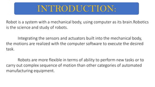 Introduction about robotics | PDF