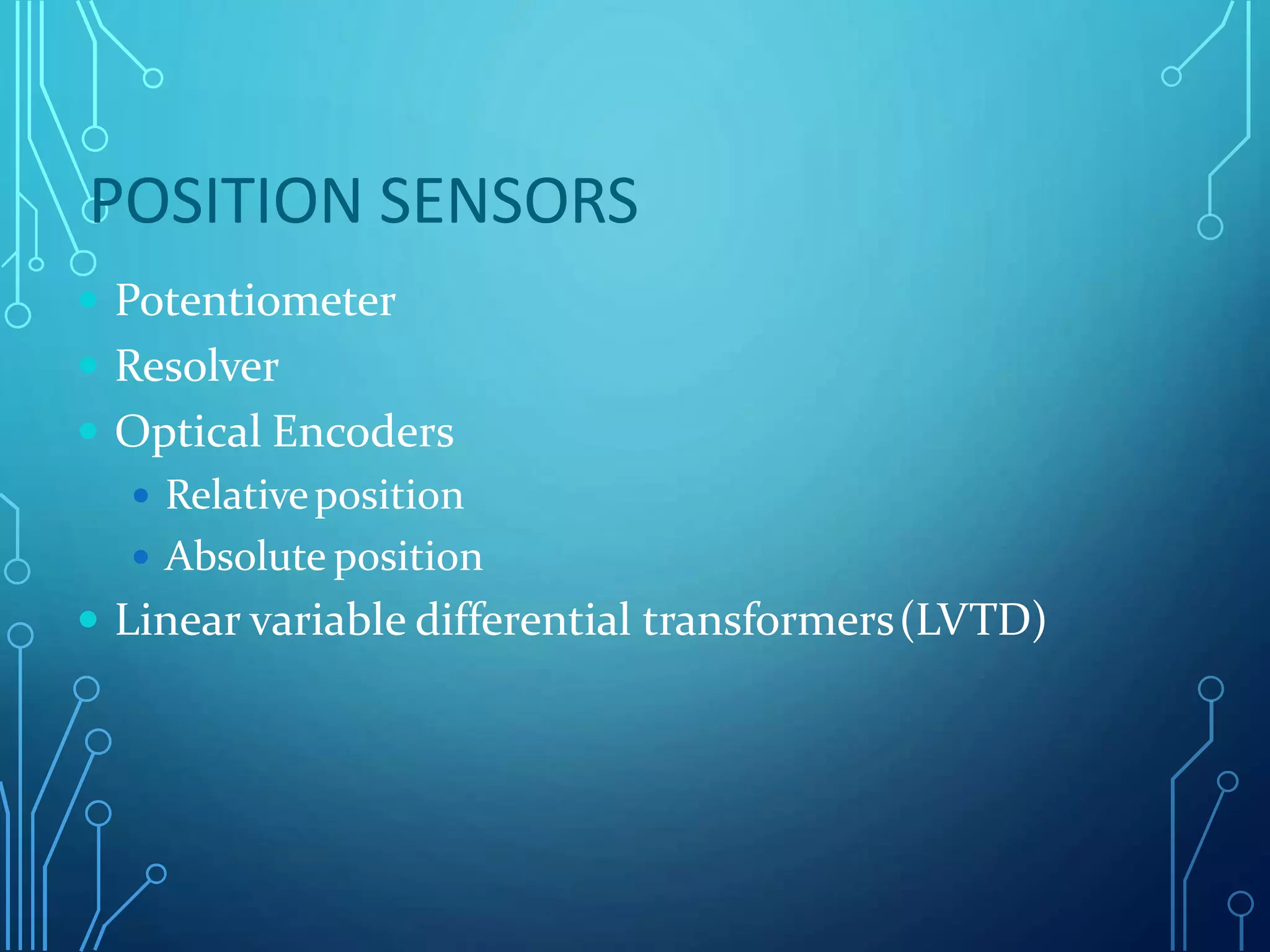 Sensor, Transducers and Actuator in Robotics | PPTX