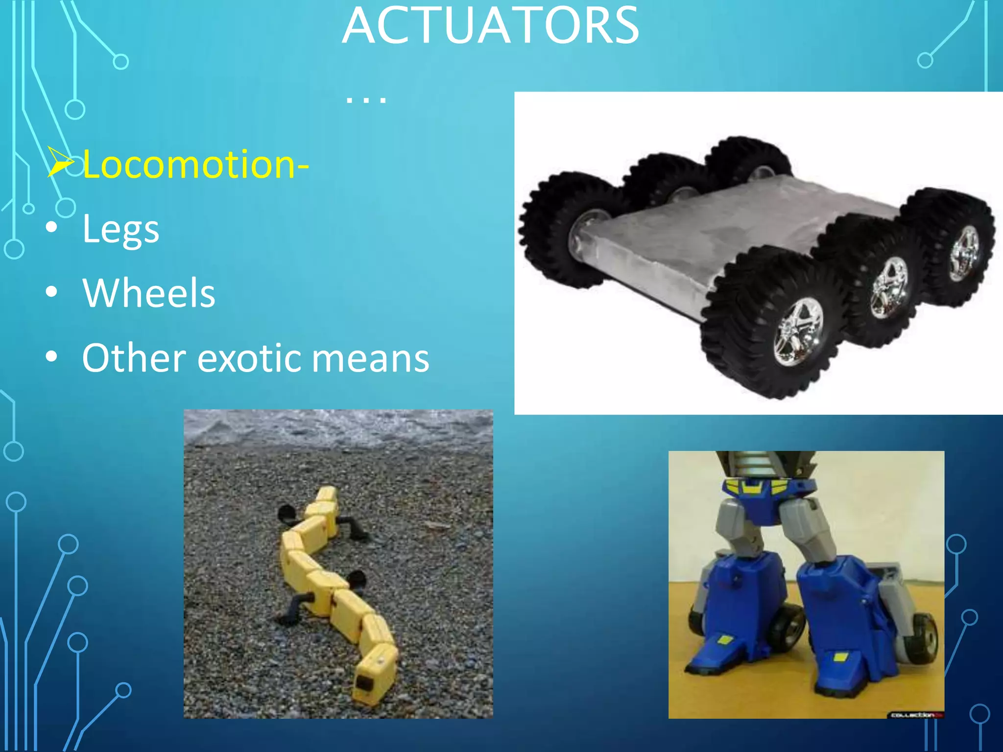 Sensor, Transducers and Actuator in Robotics | PPTX