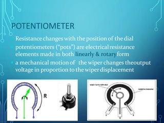 Sensor, Transducers and Actuator in Robotics | PPTX