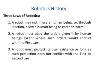 INTRODUCTION TO ROBOTICS | PDF