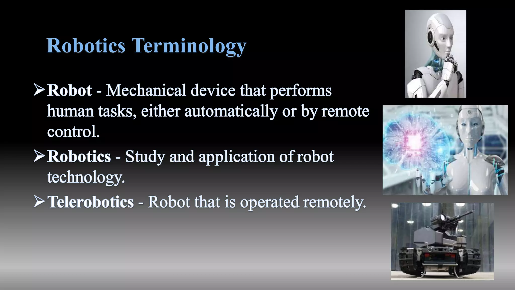 Robotics | PPTX