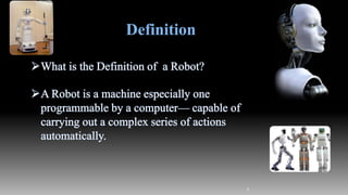 Robotics | PPTX | Robotics | Technology & Computing
