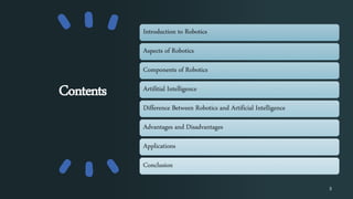 Basics of Robotics By Sintiak Haque | PPT