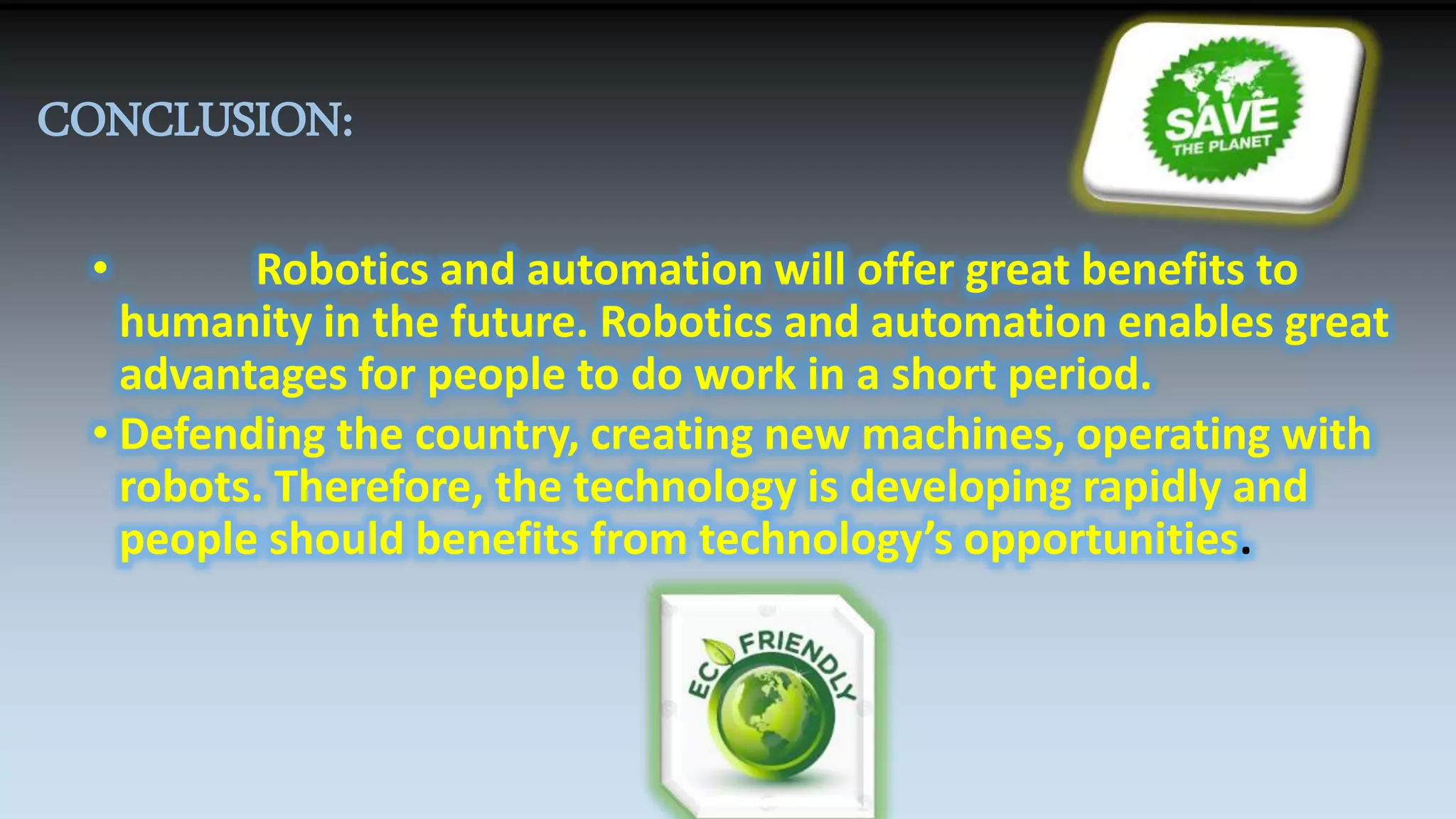 ROBOTICS AND ITS INDUSTRIAL APPLICATIONS | PPTX