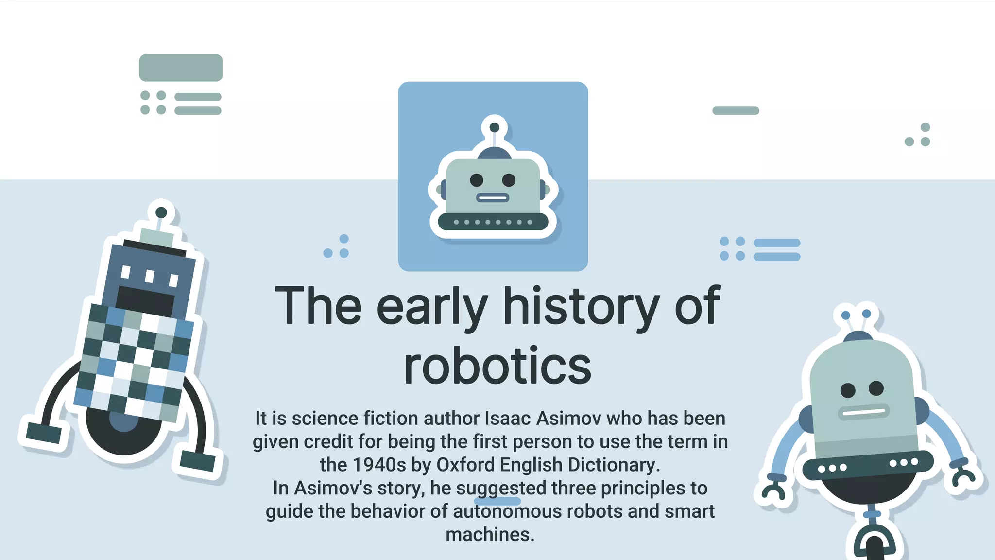 Robotics.pptx | Robotics | Technology & Computing