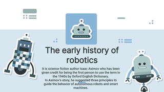 Robotics.pptx | Robotics | Technology & Computing