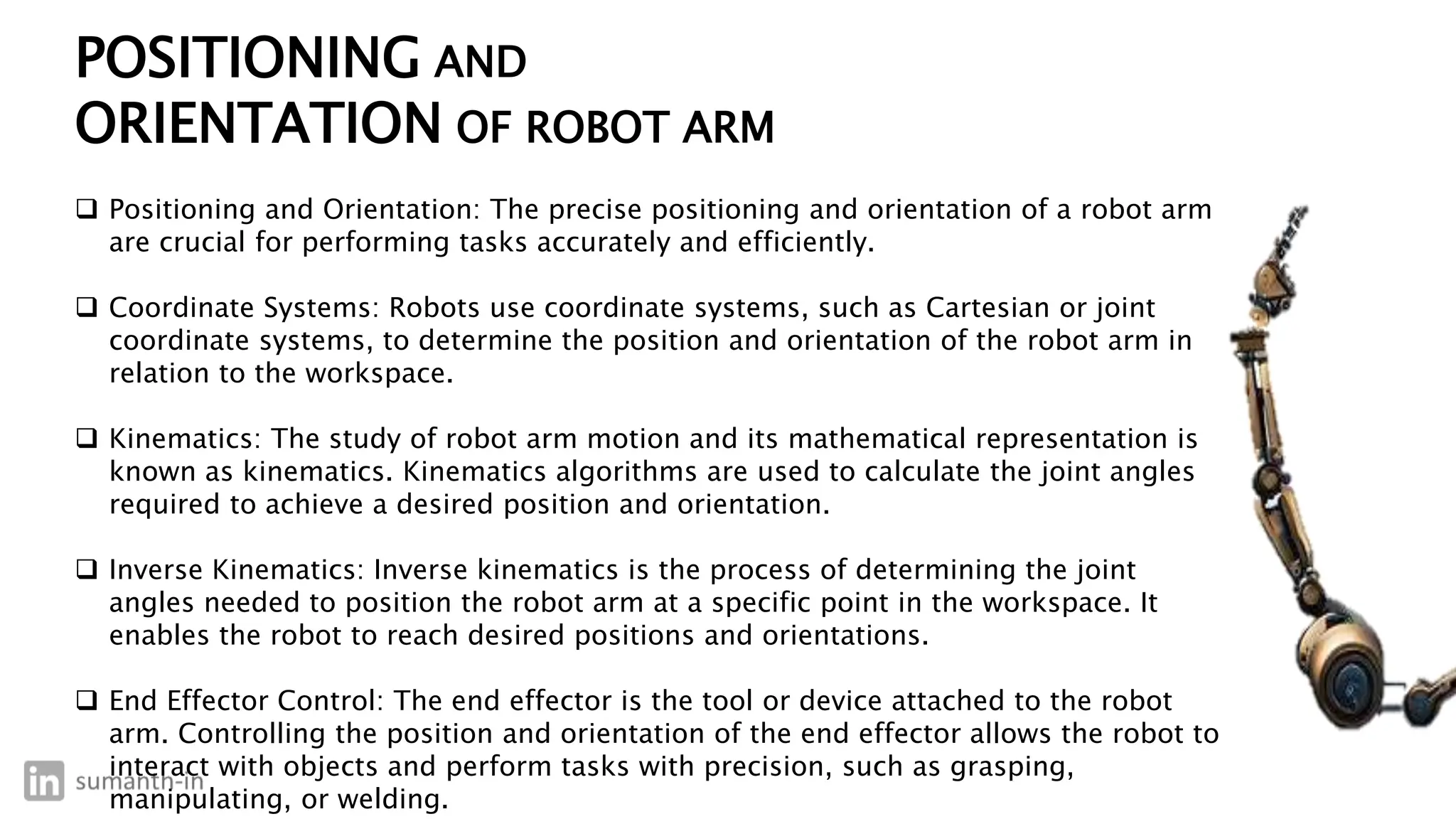 Robotics-Asimov's Laws, Mechanical Subsystems, Robot Kinematics, Robot ...