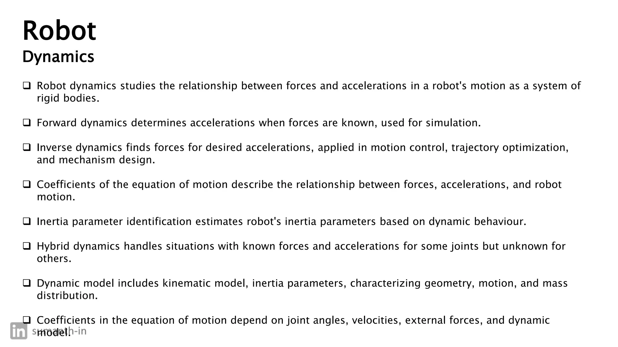 Robotics-Asimov's Laws, Mechanical Subsystems, Robot Kinematics, Robot ...