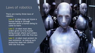 Robotics is the combination of engineering science and technology that ...