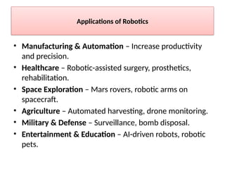 Robotics-Laws of Robotics,Classification of Robotics.pptx