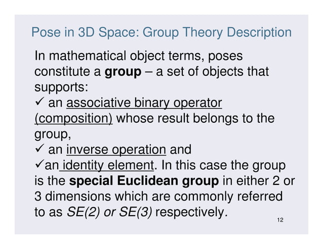 Robotics Representing Position And Orientation Pdf