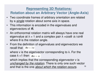 Robotics Representing Position & Orientation 1 | PDF