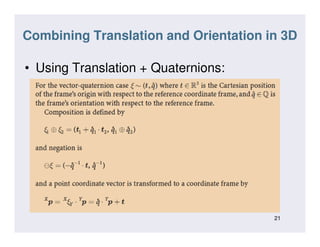 Robotics Representing Position & Orientation 1 | PDF