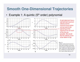 lec 2 Robotics time & motion | PDF
