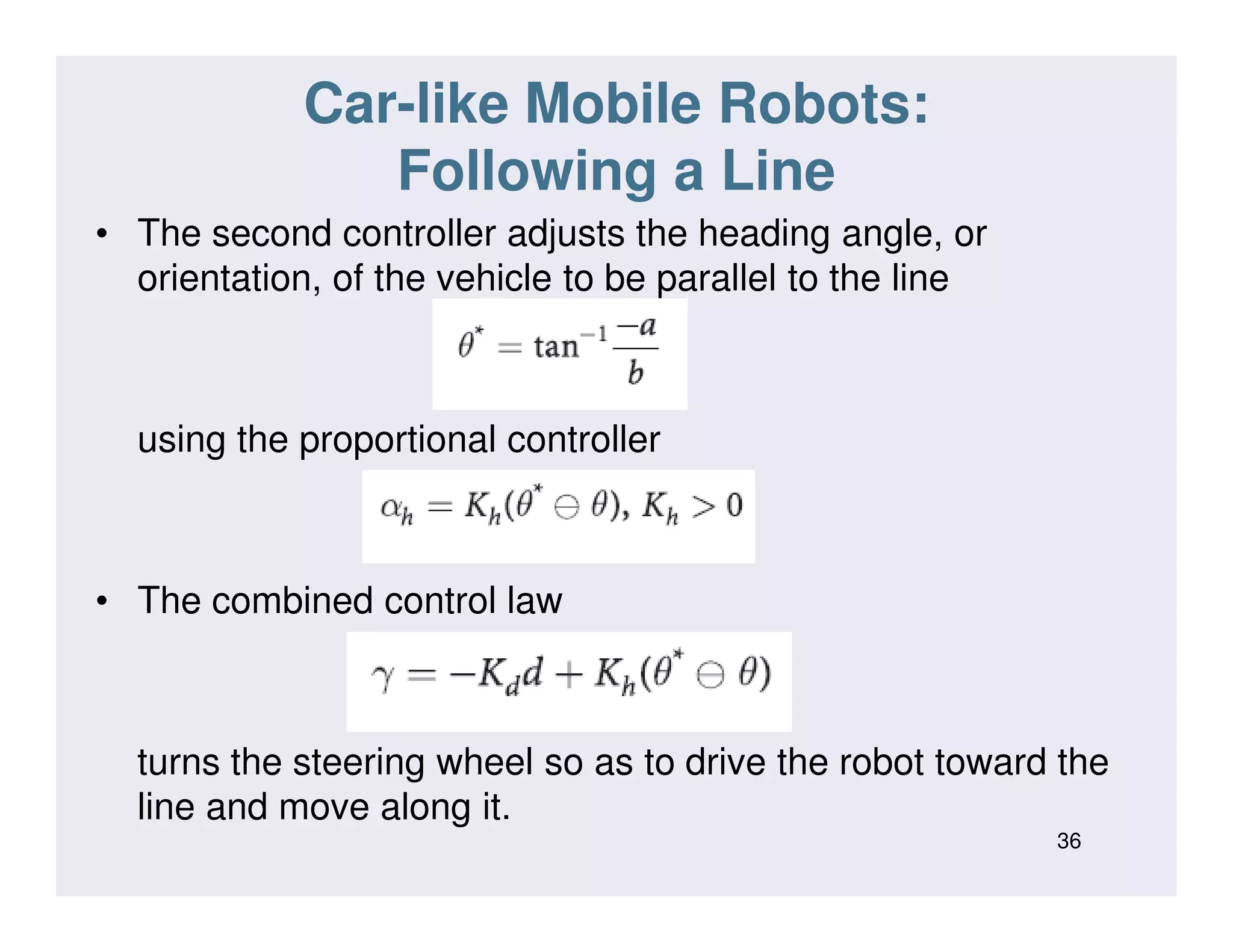 Mobile Robot Vechiles | PDF