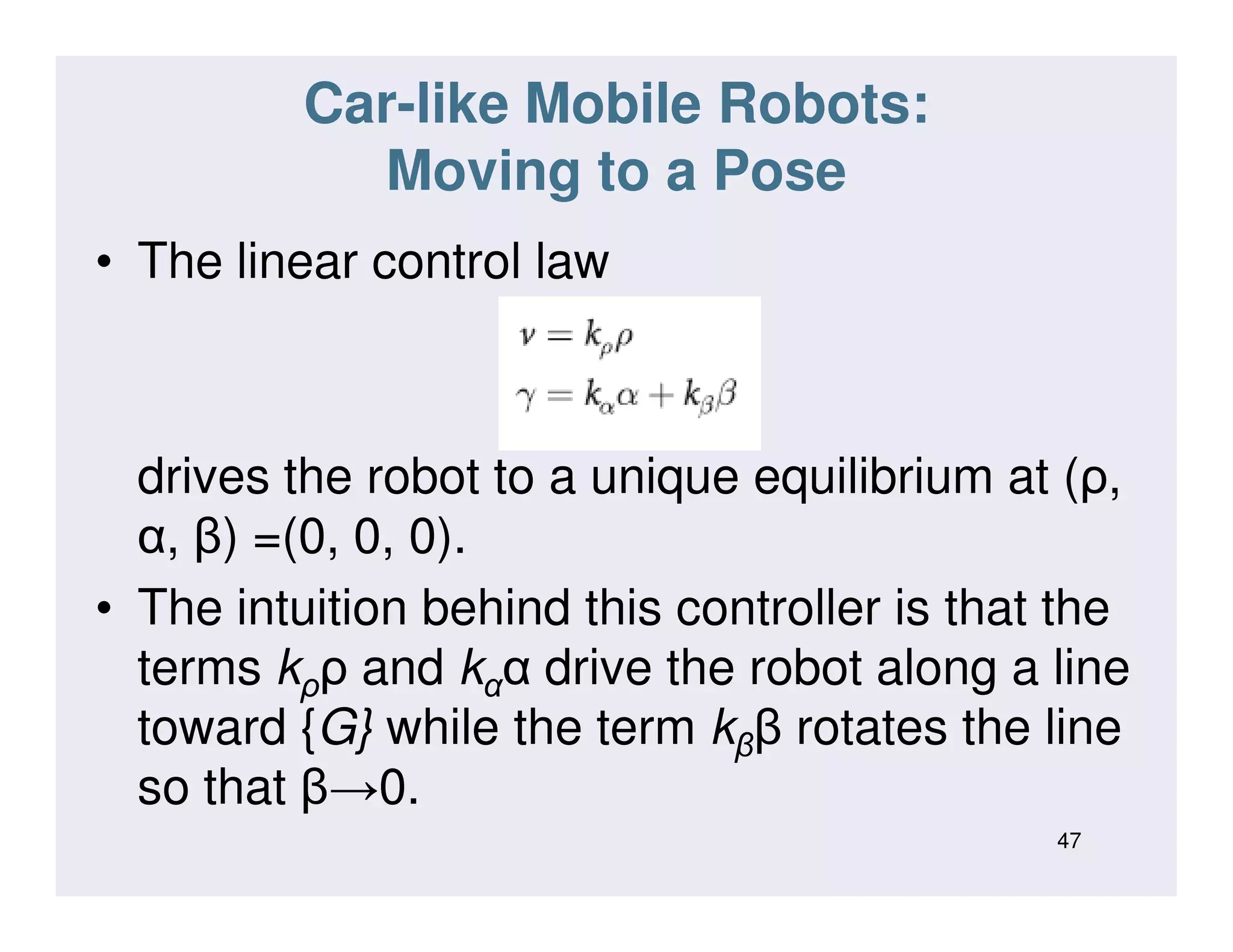 Mobile Robot Vechiles | PDF