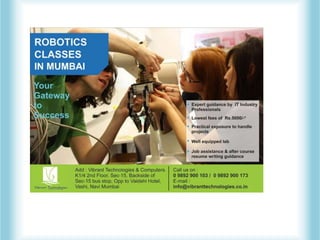 Robotics classes-in-mumbai | PPTX