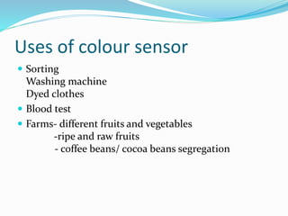 Robotics-Colour sensor | PPTX